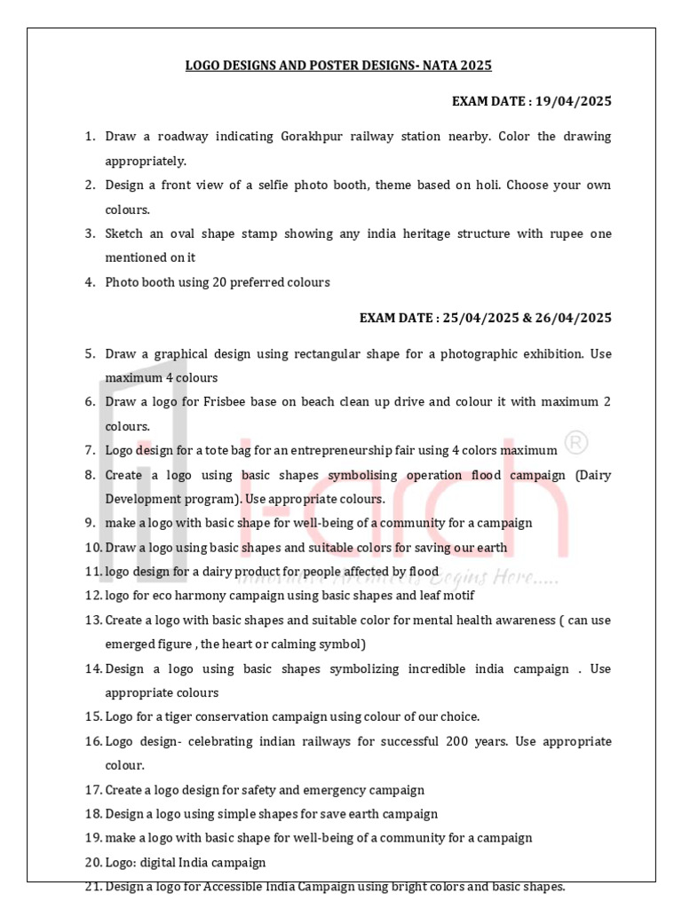 NATA 2025 Logo and Design Guidelines | PDF | Logos