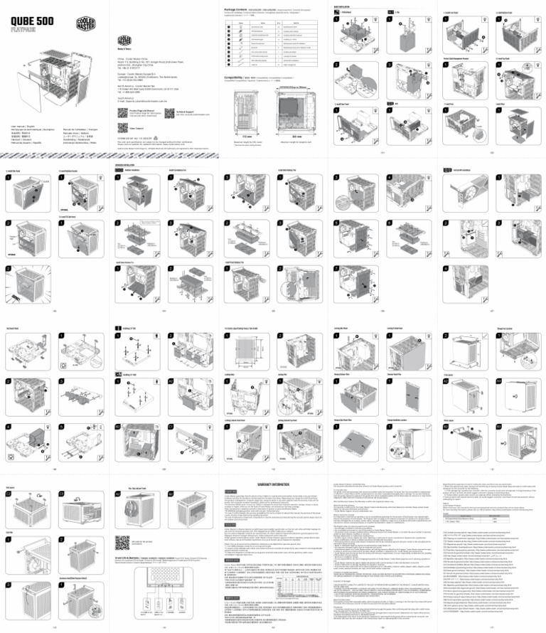Manual - QUBE 500 Flatpack | PDF