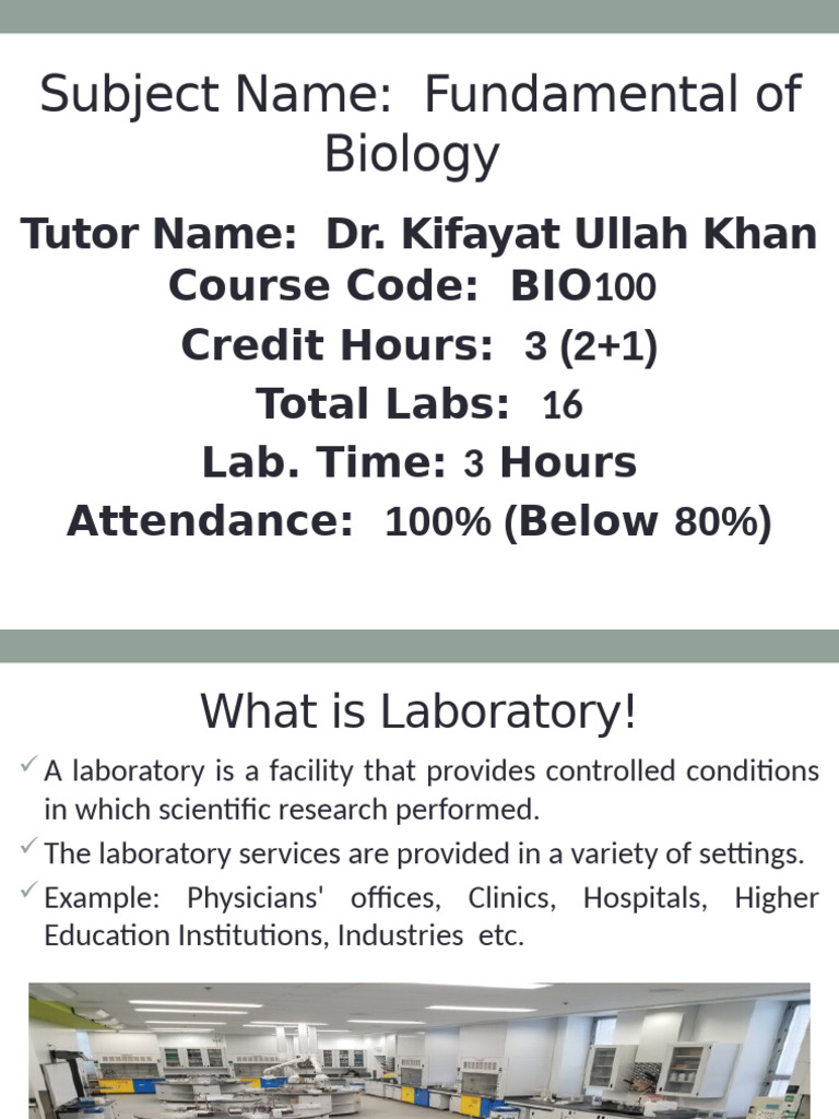 Lab. I. Laboratory, in General | PDF | Laboratories | Inquiry