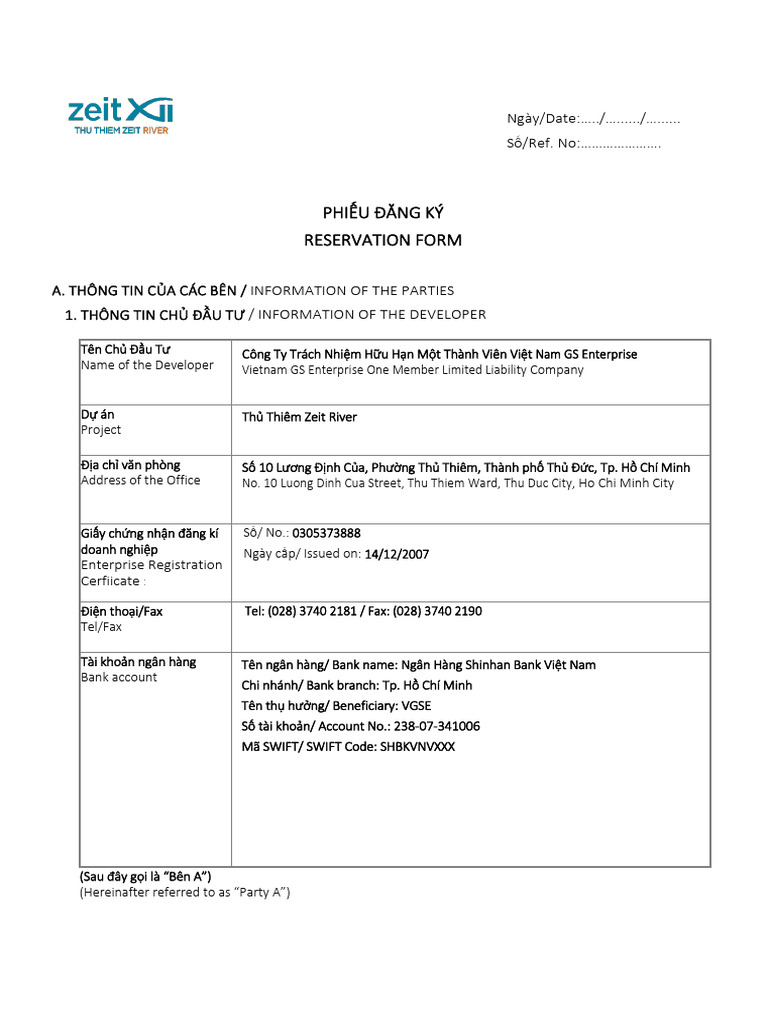 TT Zeit River - Booking Form Refund Phase 3 - Update 02.04.2024 | PDF