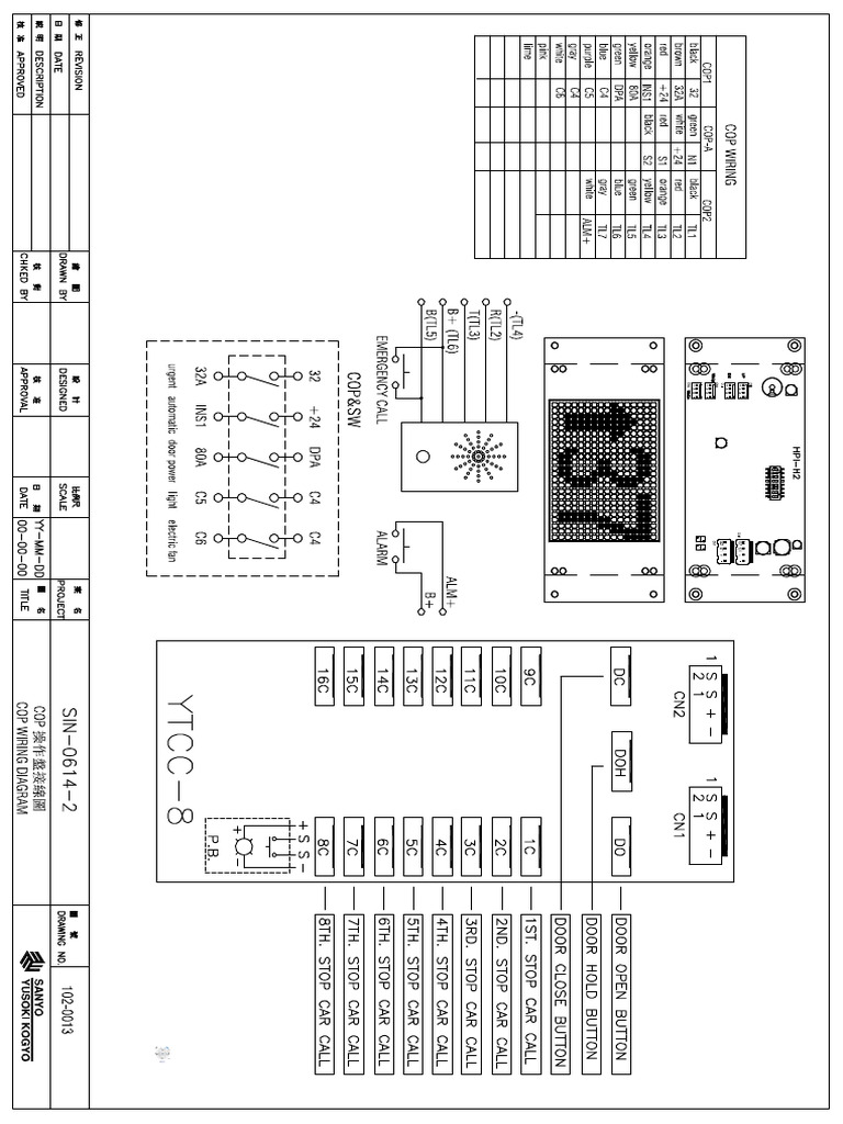 COP Wiring Diagram | PDF