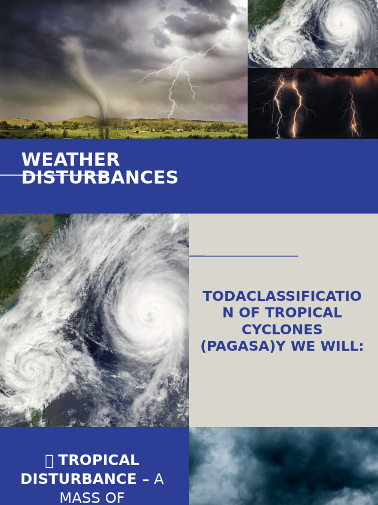 Weather Disturbances | PDF