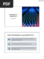 Grade12 LifeSciences Responding To Environment Notes | PDF