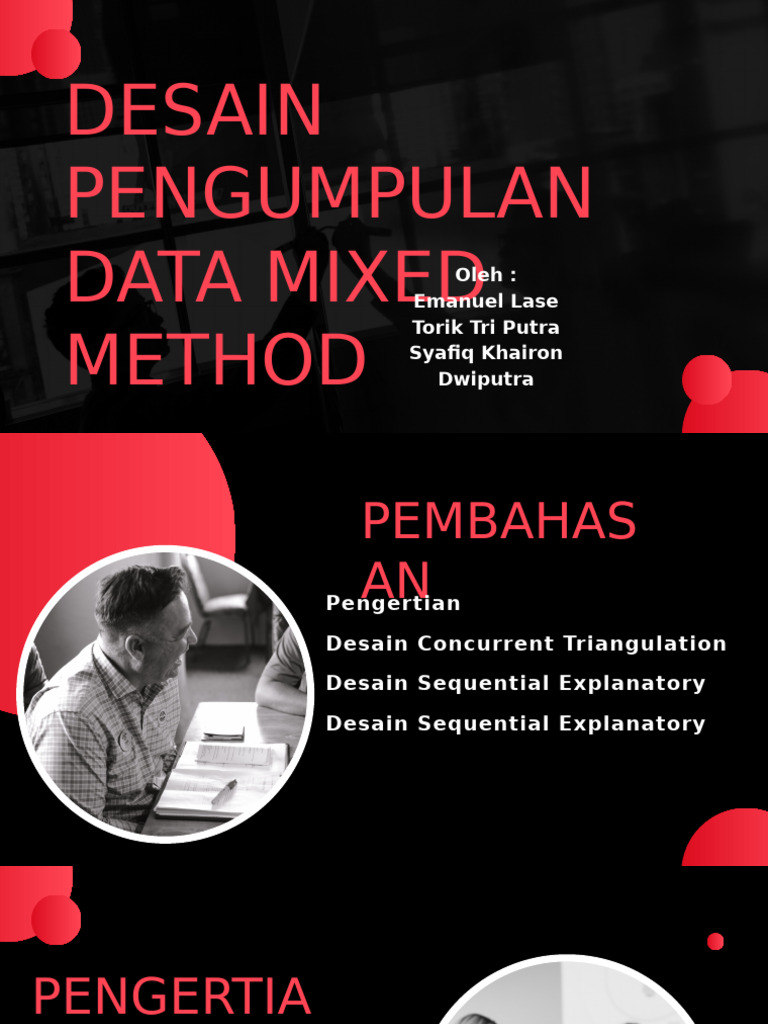 Desain Pengumpulan Data Mixed Method | PDF