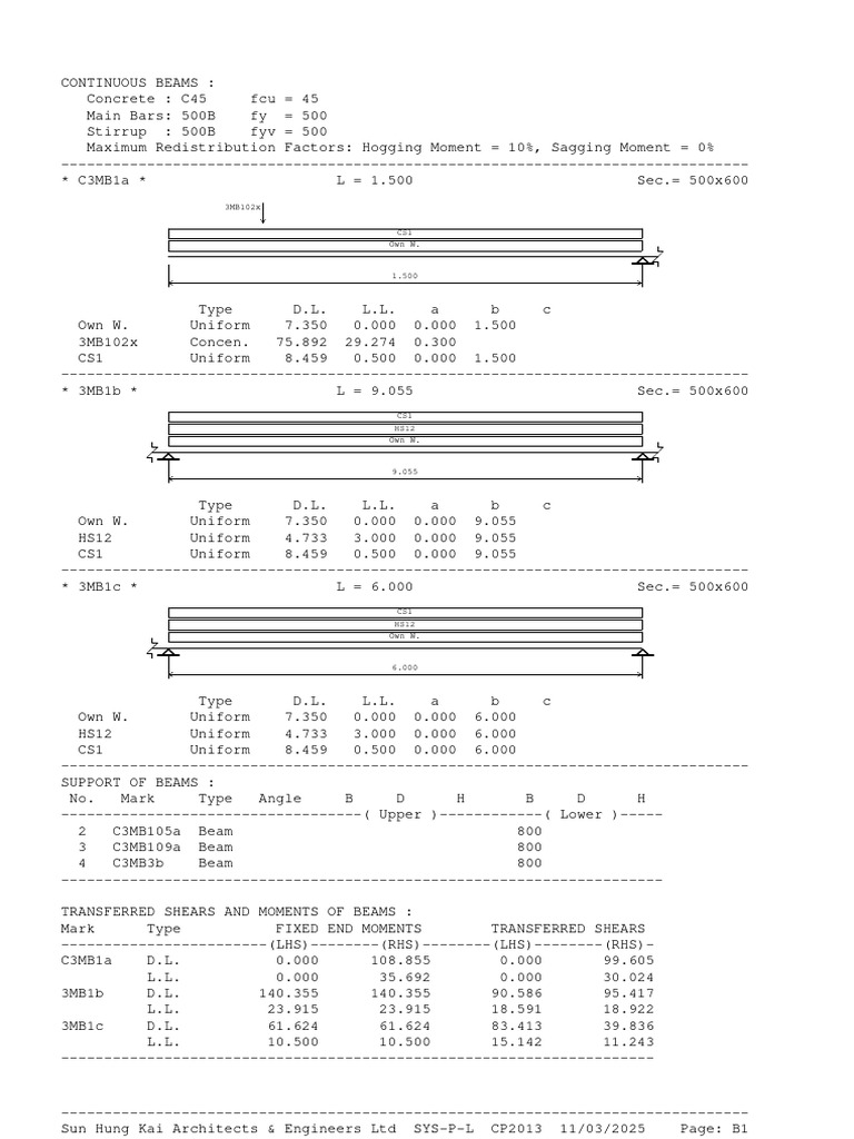 2a 3MF | PDF | Beam (Structure) | Structural Engineering