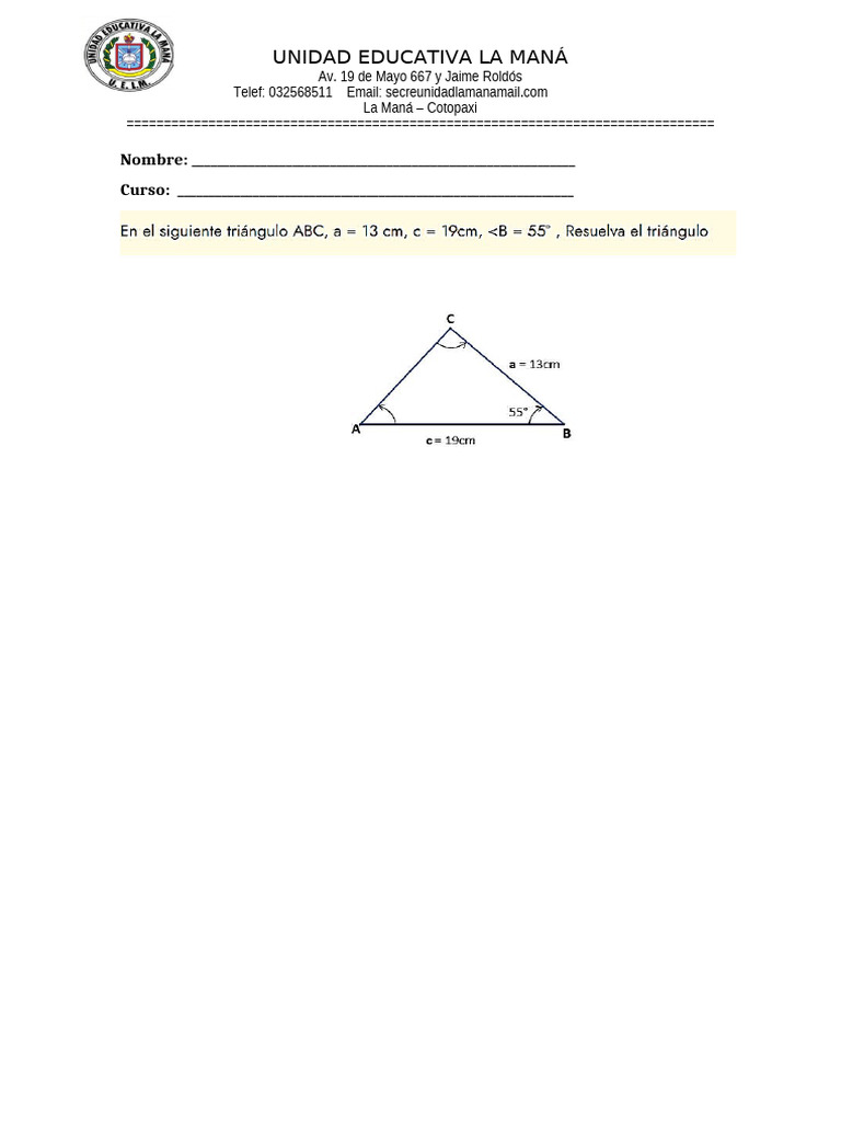 Leccion Matematica | PDF