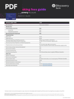 Discovery Bank Transaction Account Fees | PDF | Credit Card | Debit Card