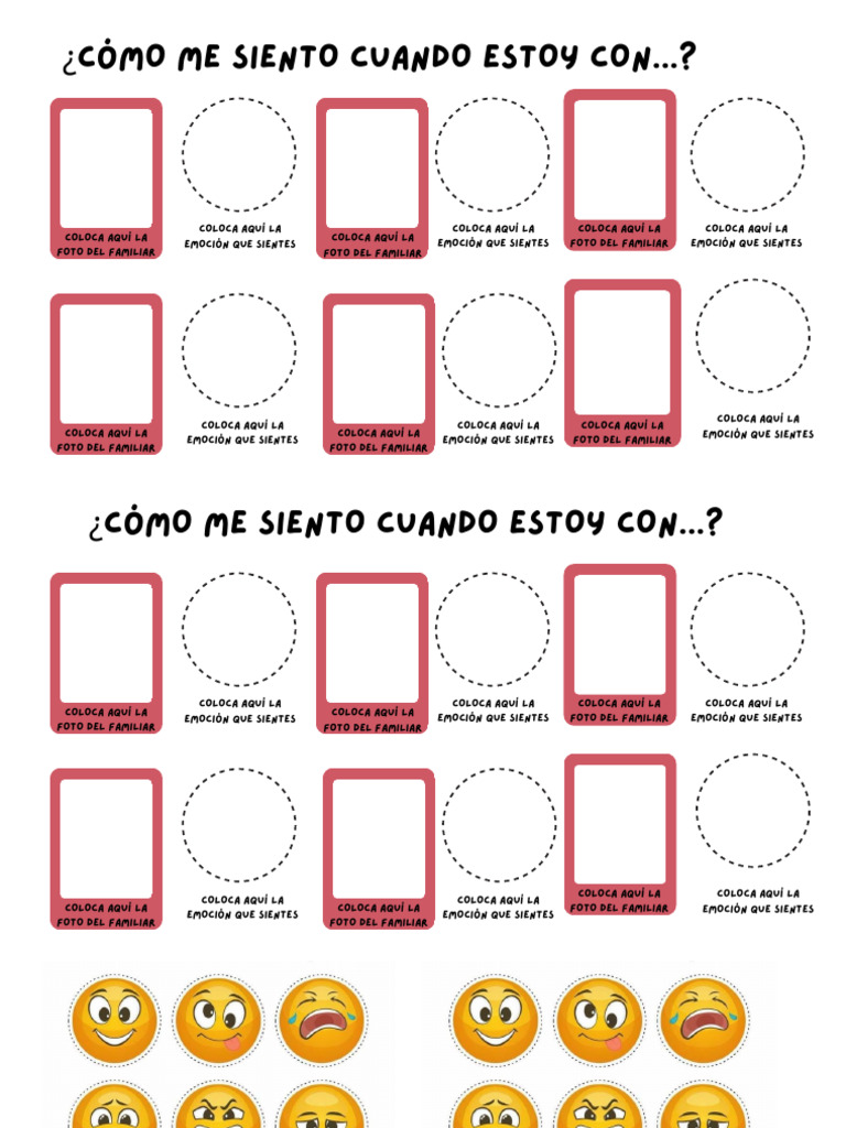 ¿Cómo Me Siento Cuando Estoy Con... | PDF