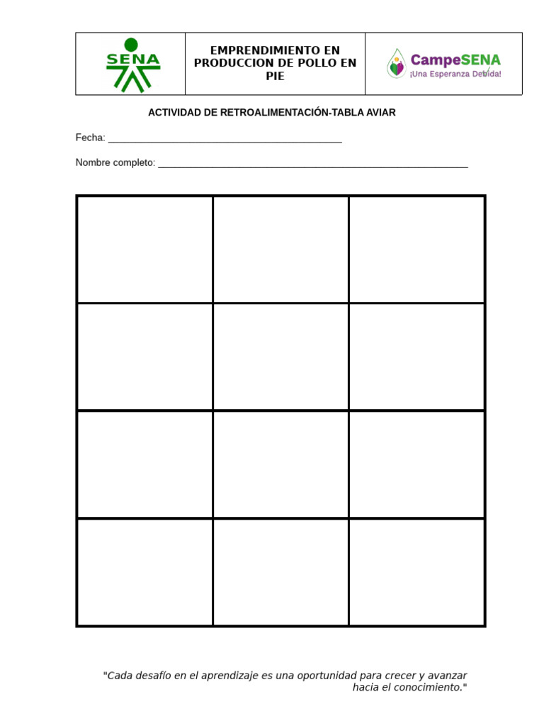 Actividad de Retroalimentación - 06 Septeimbre | PDF