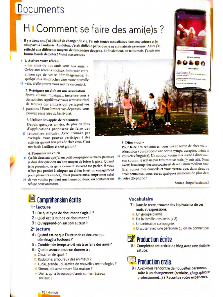 CE - Comment Se Faire Des Amis | PDF