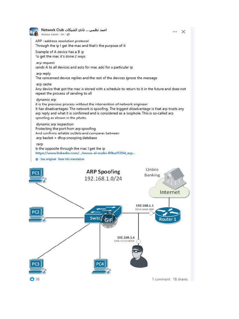 Arp Request and Reply | PDF