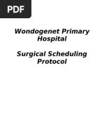 WHO Surgical Safety Checklist: Sign in Sign Out | PDF | Surgery | Medicine