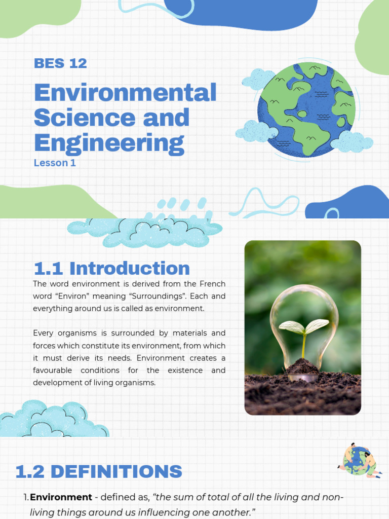 Understanding Environmental Science Basics | PDF | Natural Environment ...