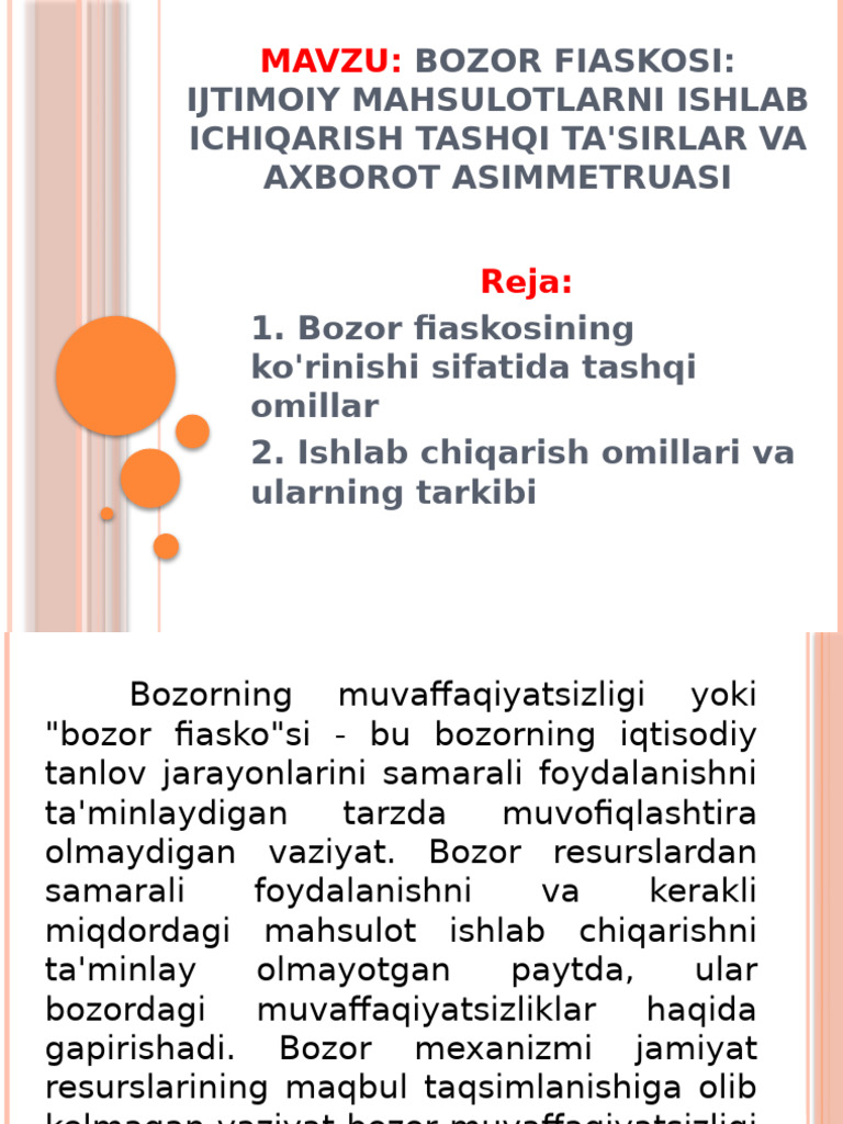 15 Mavzu Iqt - Nazariya.pptx - Parsing - Uz | PDF