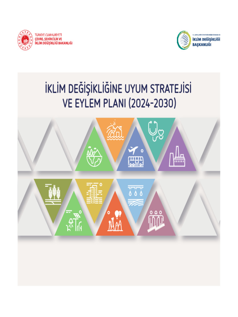 Iklim Degisikligine Uyum Stratejisi Ve Eylem Planı | PDF