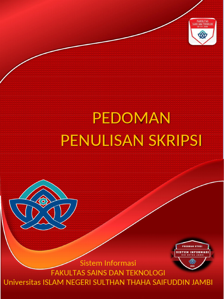 Pedoman Penyusunan Skripsi Fix SI (1) | PDF