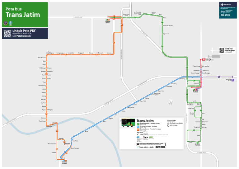 Peta Trans Jatim | PDF