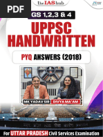 GS2 - Toppers - Handwritten - Upsc - Pyq - Ans - Till 2022RP | PDF