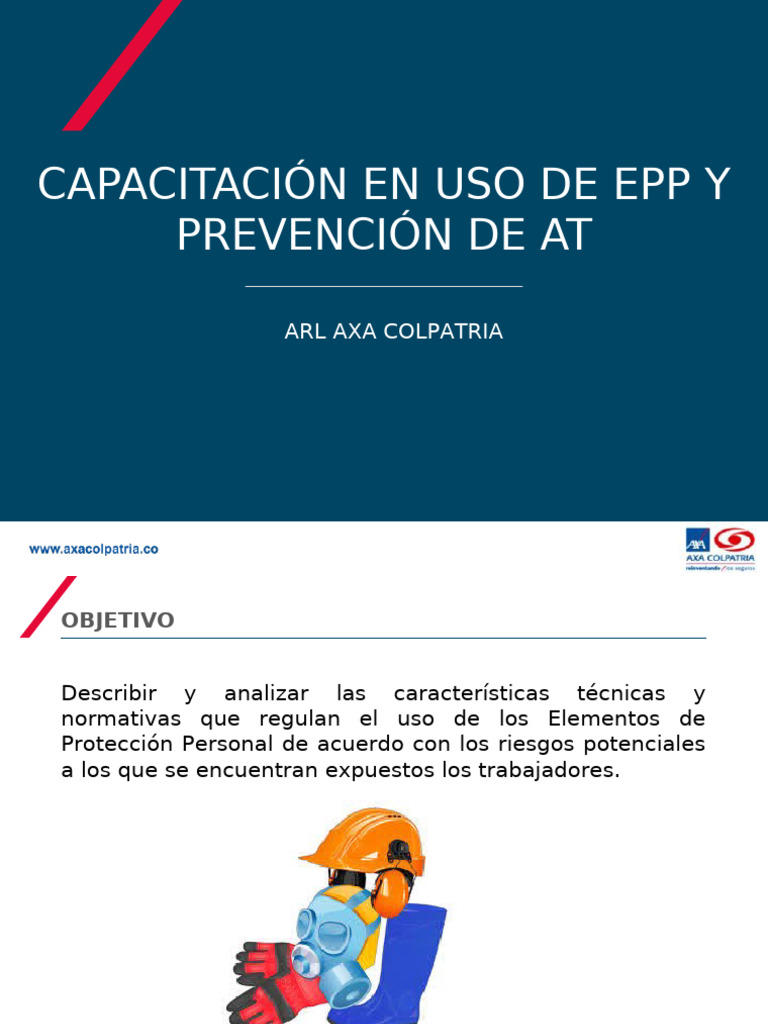 Capacitacion Uso EPP | PDF | Guante | Quemar