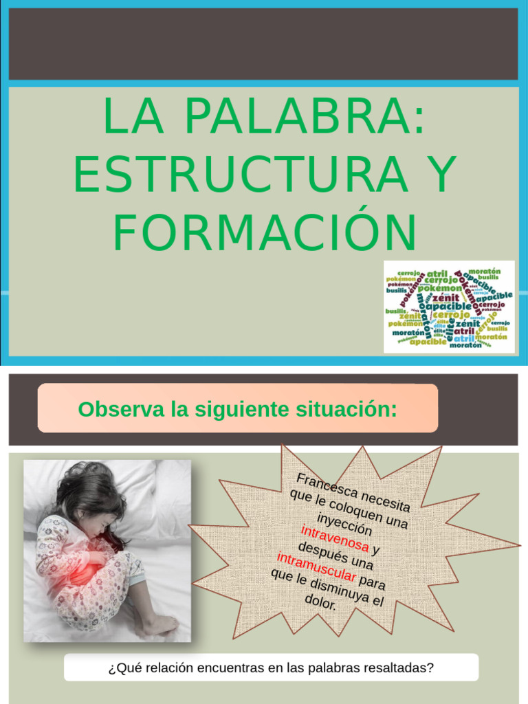 La Formacion de Las Palabras | PDF