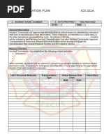 Demobilization Plan Overview | PDF | Incident Command System