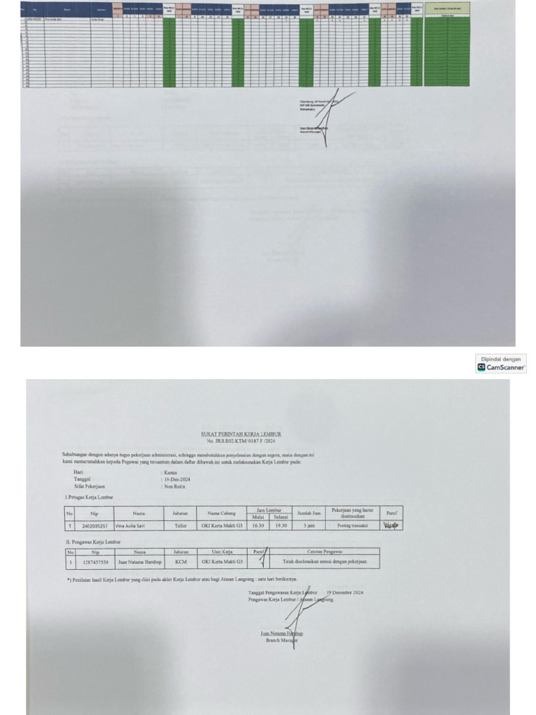 SPKL Desember - Teller Kriya Vina Aulia Sari | PDF