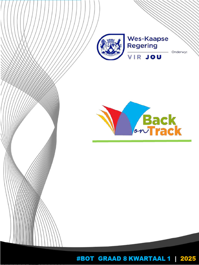 #Bot Graad 8 Kwartaal 1 Week 5 - 6 Opvoedergids | PDF