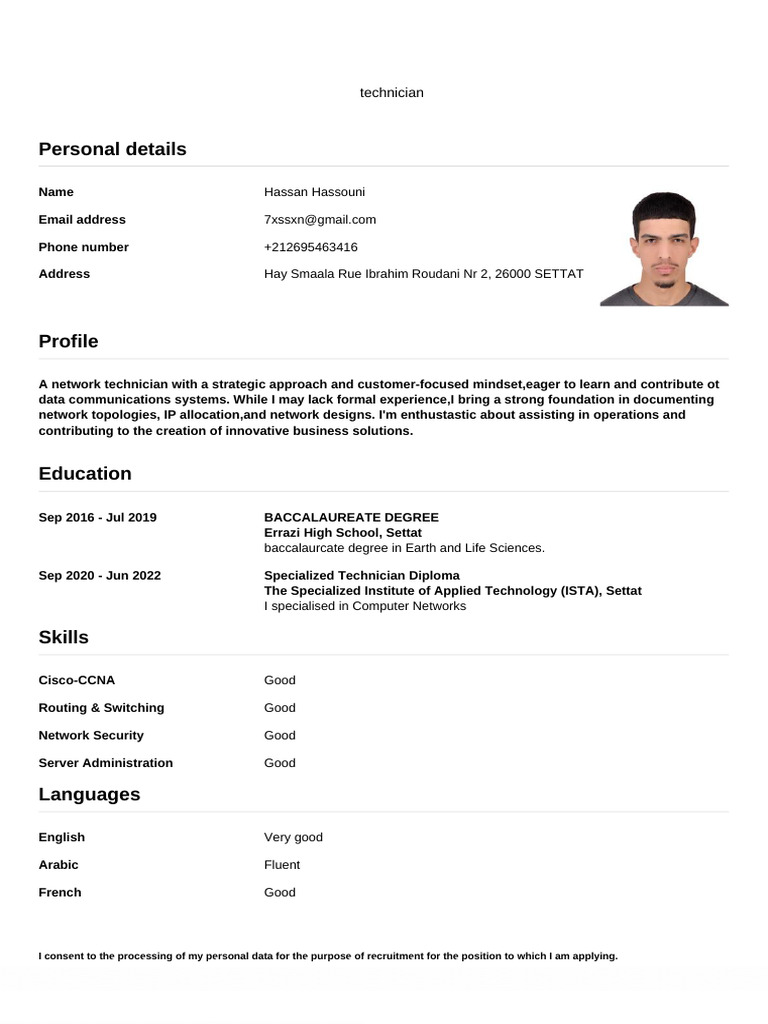 Resume-Hassan-Hassouni 2 | PDF