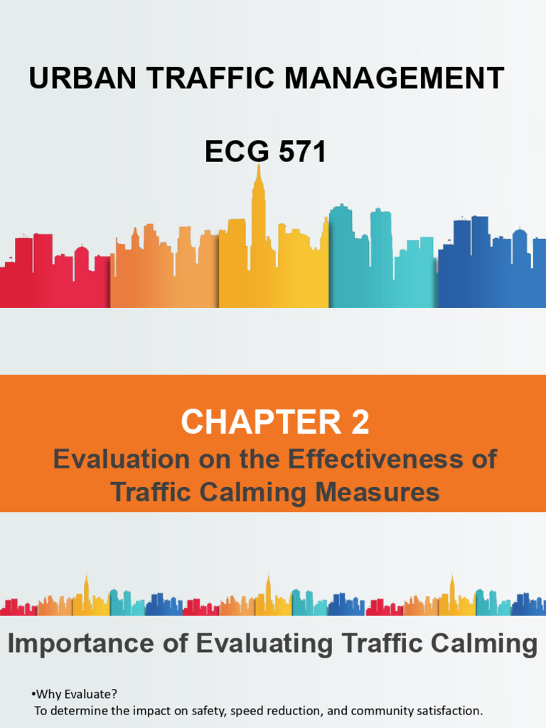 URBAN TRAFFIC MANAGEMENT - CHAPTER 2a | PDF | Traffic | Pedestrian Crossing
