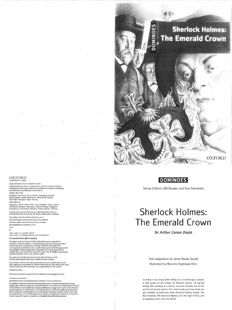 Sherlock Holmes - The Emerald Crown $ 70 2019 | PDF