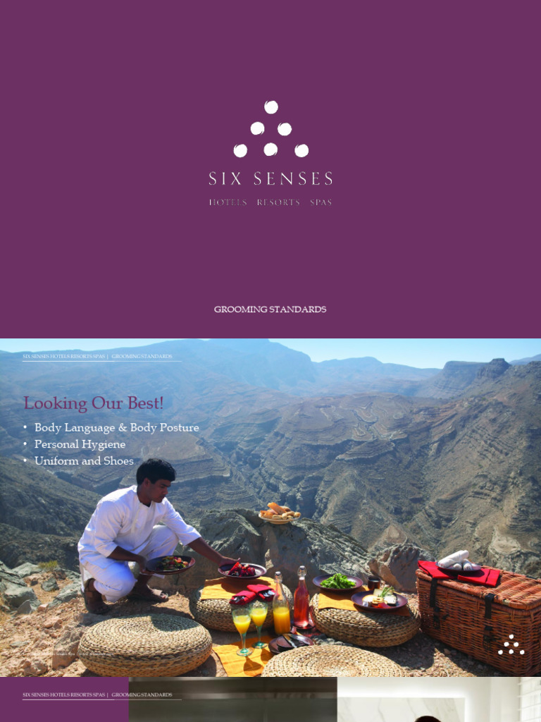 Six Senses Grooming Standards Guide | PDF | Spa | Resort