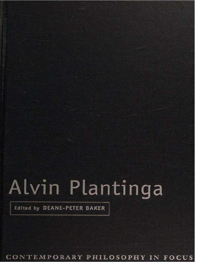 Filosofia de Alvin Plantinga em Foco | PDF | Deus | Filosofia da Religião