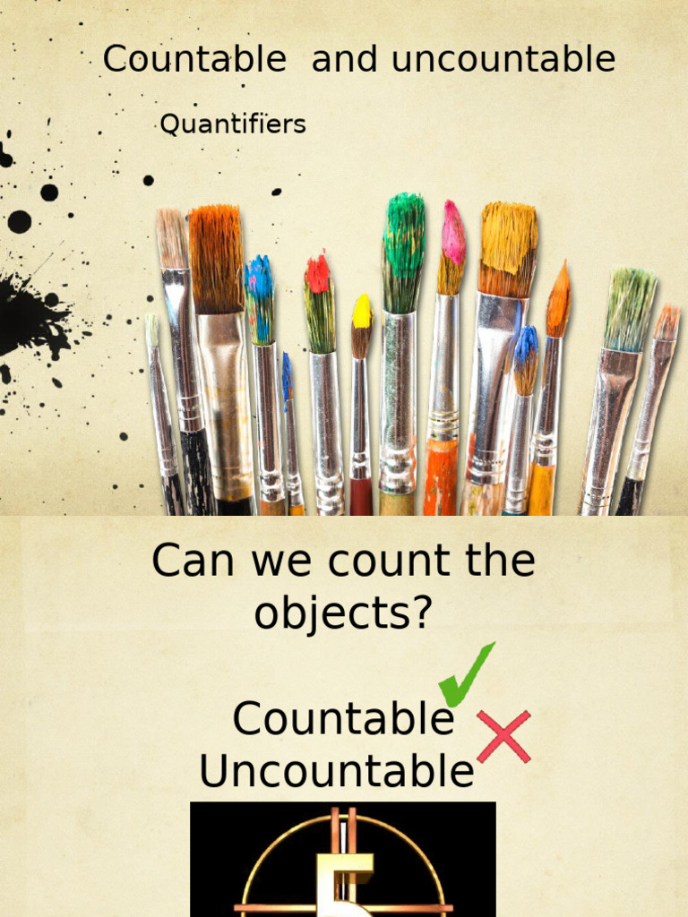 Countable vs Uncountable Nouns Guide | PDF