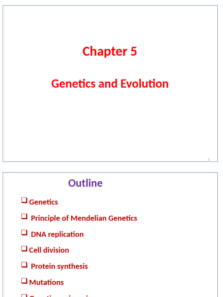 General Biology Chapter 5 | PDF | Messenger Rna | Translation (Biology)