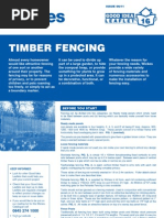 Colorbond Steel Fence Installation Guide | PDF | Materials