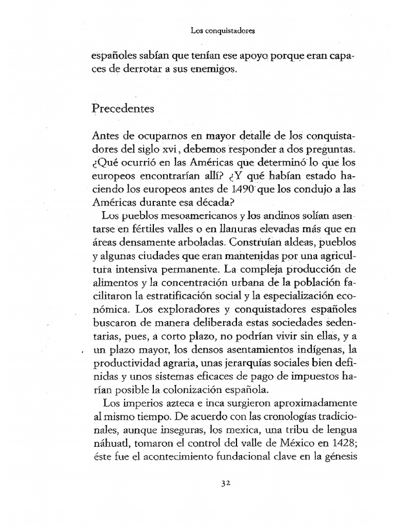 Restall Matthew Y Fernandez Armes Felipe - Los Conquistadores | PDF ...