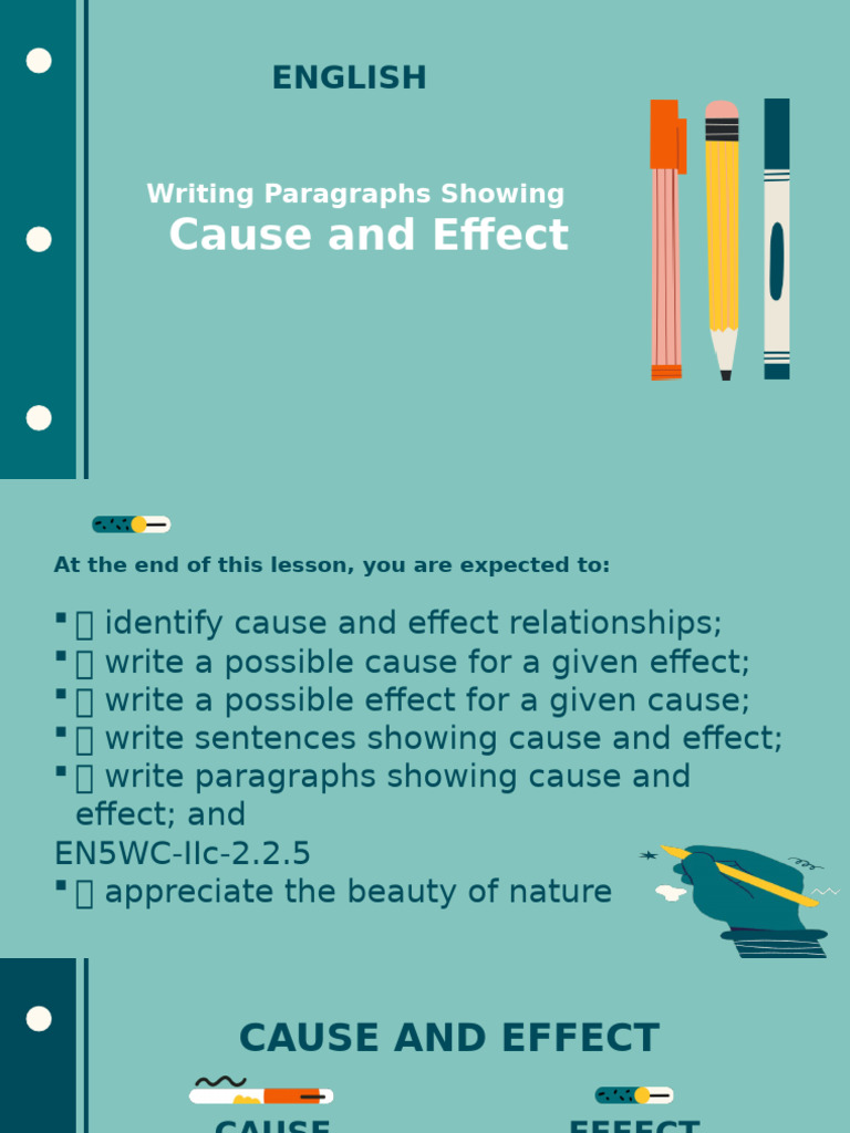 English Language Arts Writing Practice Presentation in Blue and Teal ...