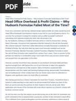 Hudson & Emden Formulas | PDF | Business Economics | Management Accounting