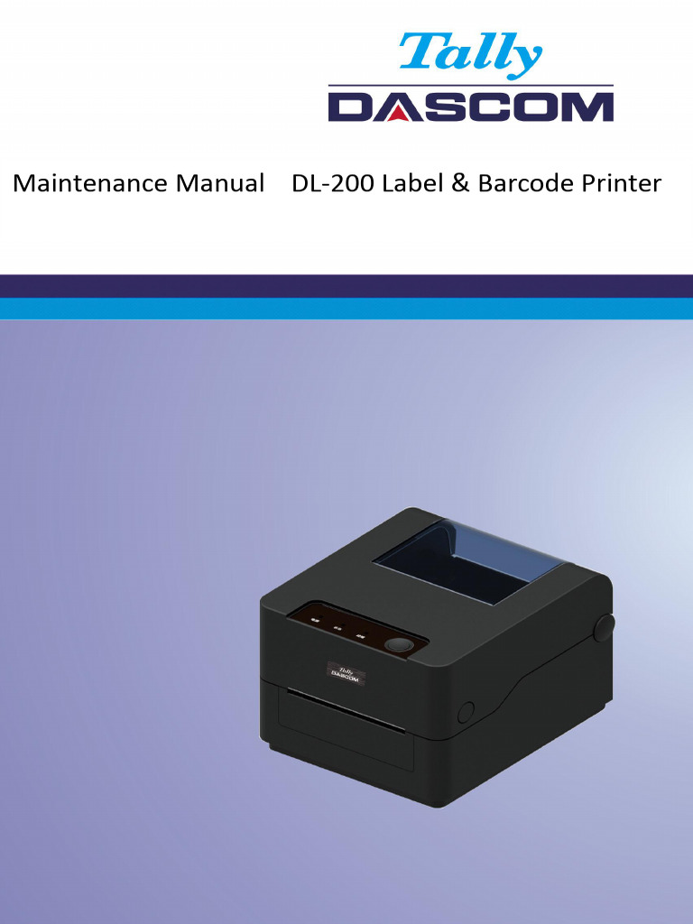 DL 200 Parts Manual 20191106 Dascom Part List DL200 | PDF | Printer ...