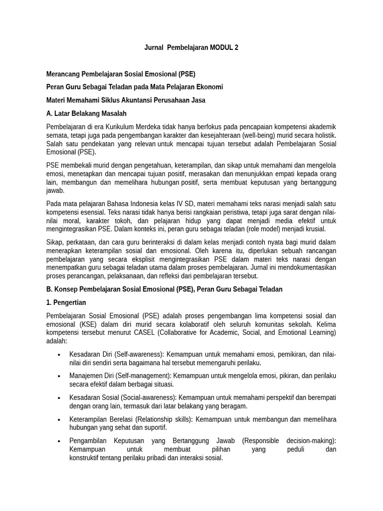 Contoh Modul PSE | PDF