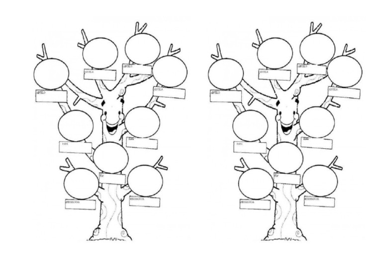 Arbol para Imprimir Segundo Grado | PDF