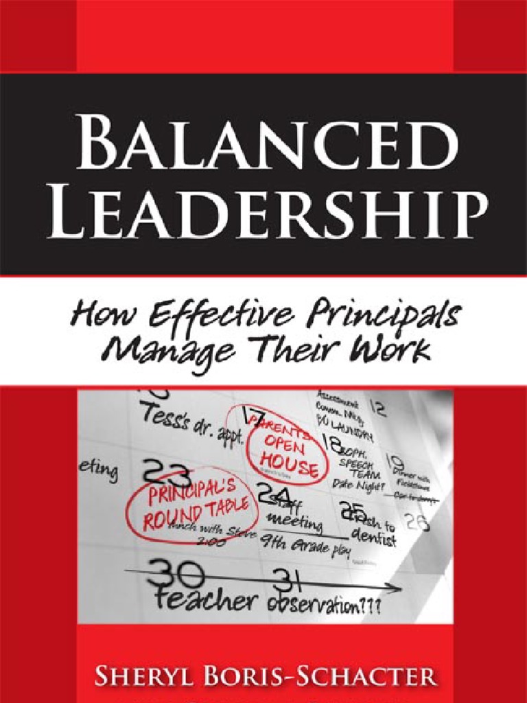 Balanced Leadership - How Effective Principals Manage Their Work | PDF ...