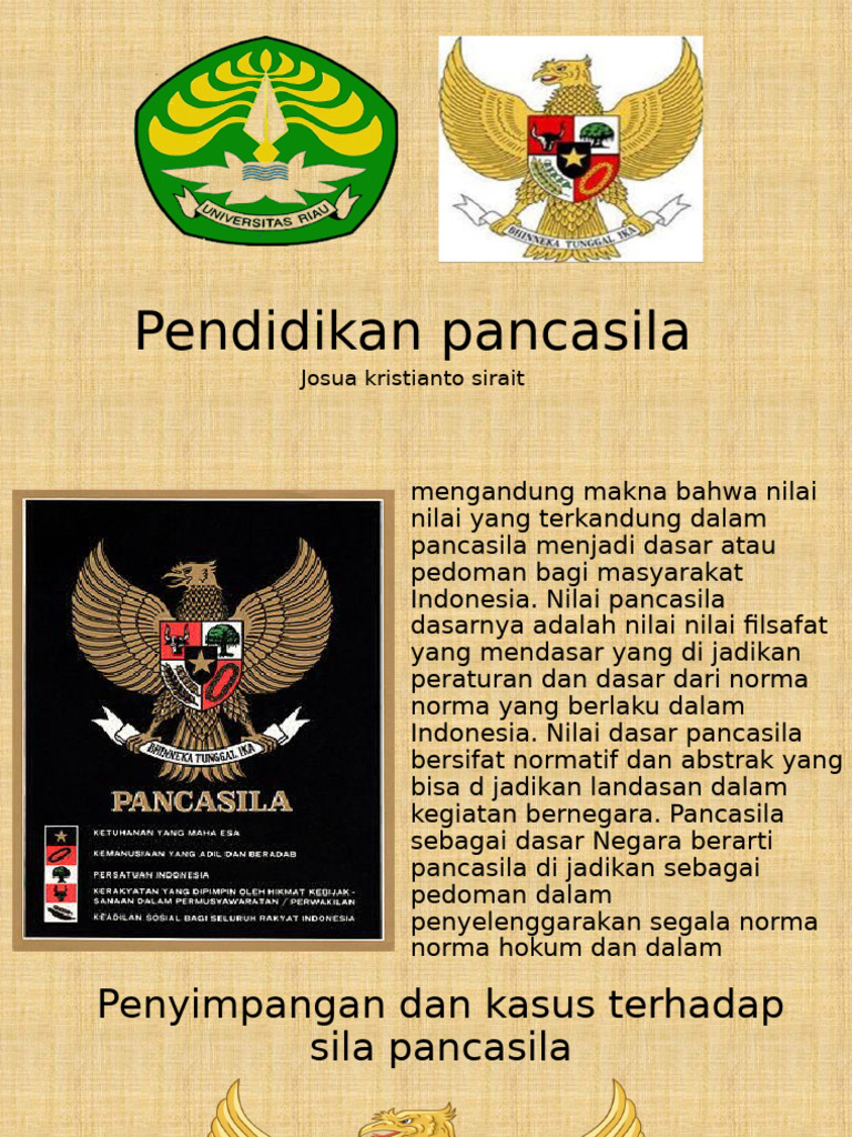 Pendidikan Pancasila | PDF