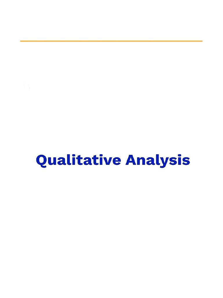 10.qualitative Analysis | PDF