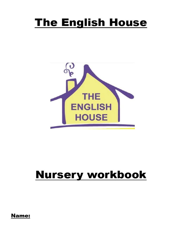 Nursery Workbook for English Learning | PDF