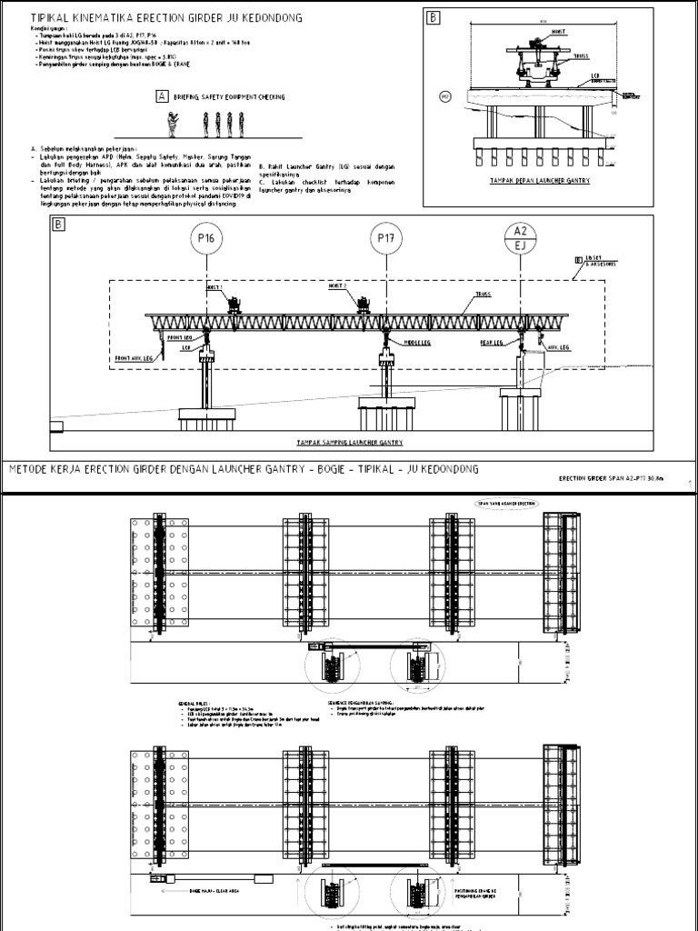 Metode Erection Girder | PDF
