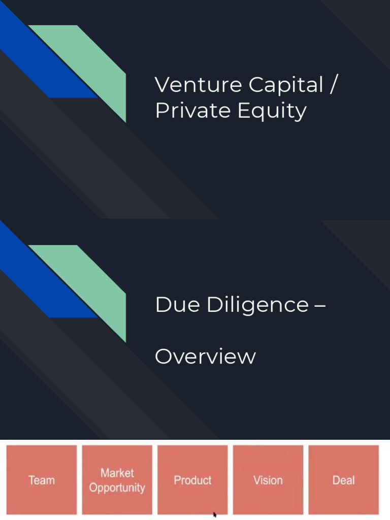 Note 1private Equity Intorduction | PDF | Employment | Intellectual Property