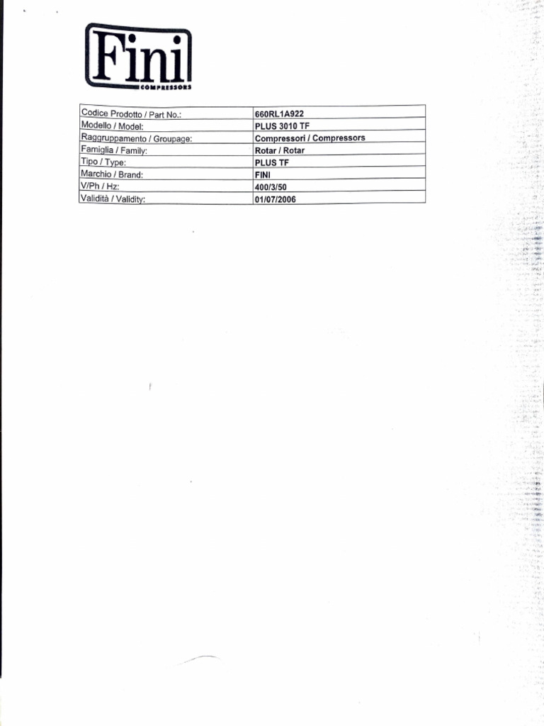 Compresor Fini | PDF | Mechanical Engineering