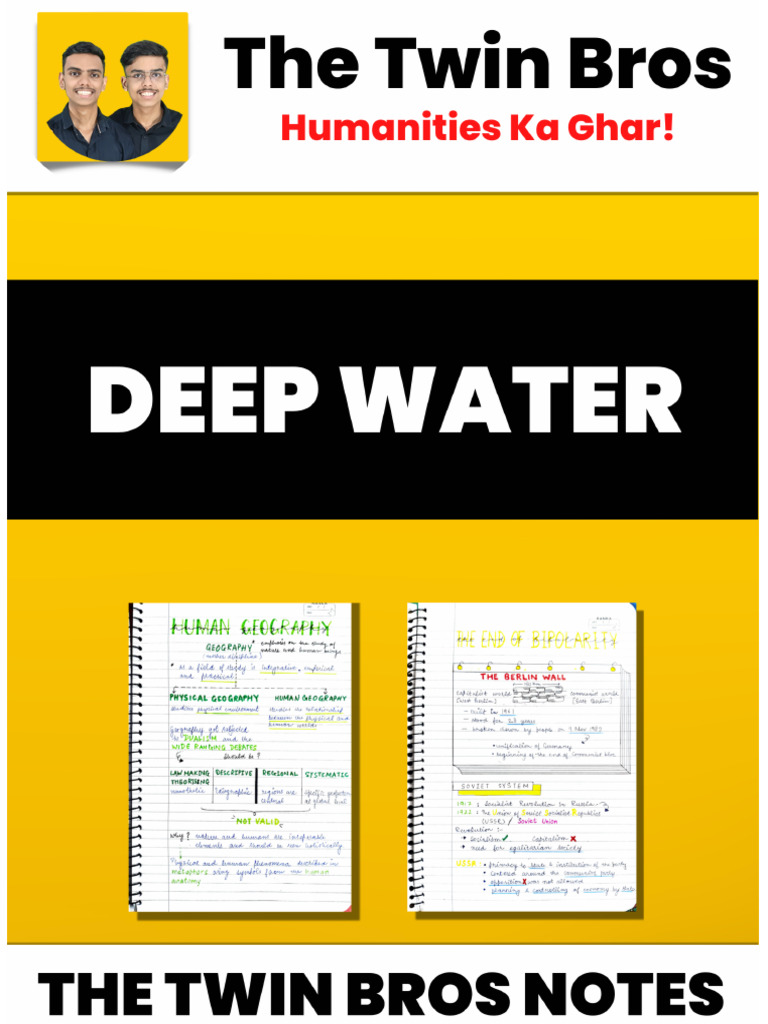 Deep Water Notes | PDF