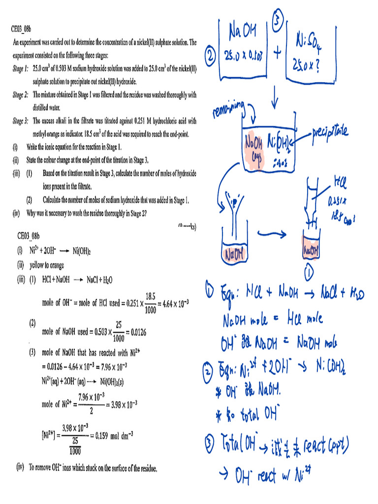 Anno Acid and Base Cal Part 2 | PDF
